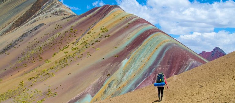 THE RAINBOW MOUNTAIN OR 7 COLOR MOUNTAIN - South America Planet