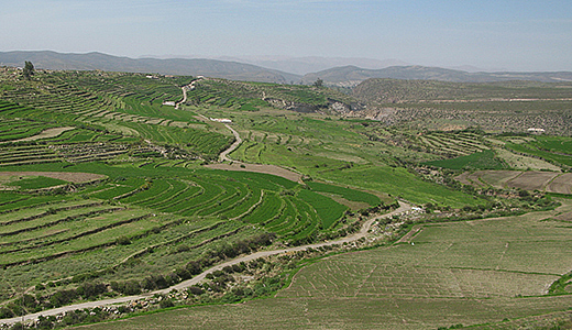 1/2 day trekking Chiguata ancient terraces Arequipa - South America Planet