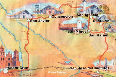 Jesuit Missions, 3 days from Santa cruz - South America Planet
